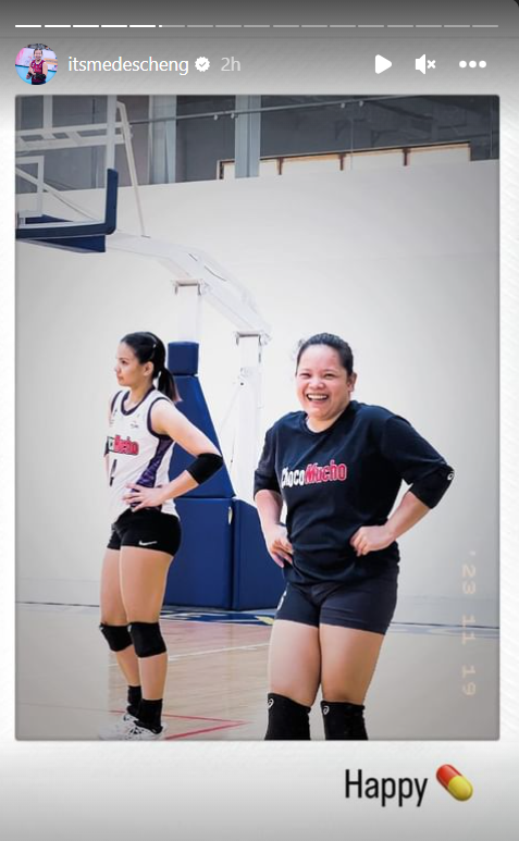 Choco Mucho star Des Cheng shares her happy place as she recovers from ACL injury | OneSports.PH